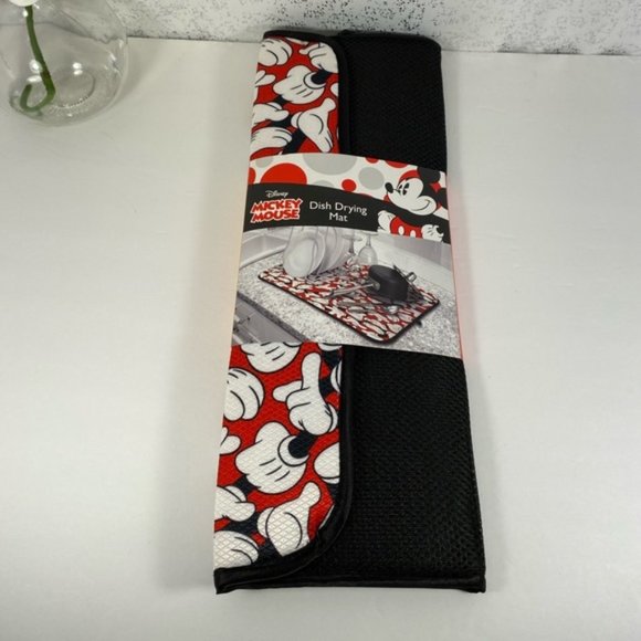 Disney | Kitchen | Disney Mickey Mouse Dish Drying Mat | Poshmark
